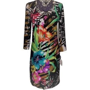 Laura Max | Dresses | New Laura Max Dress Floral Cut Out M | Poshmark